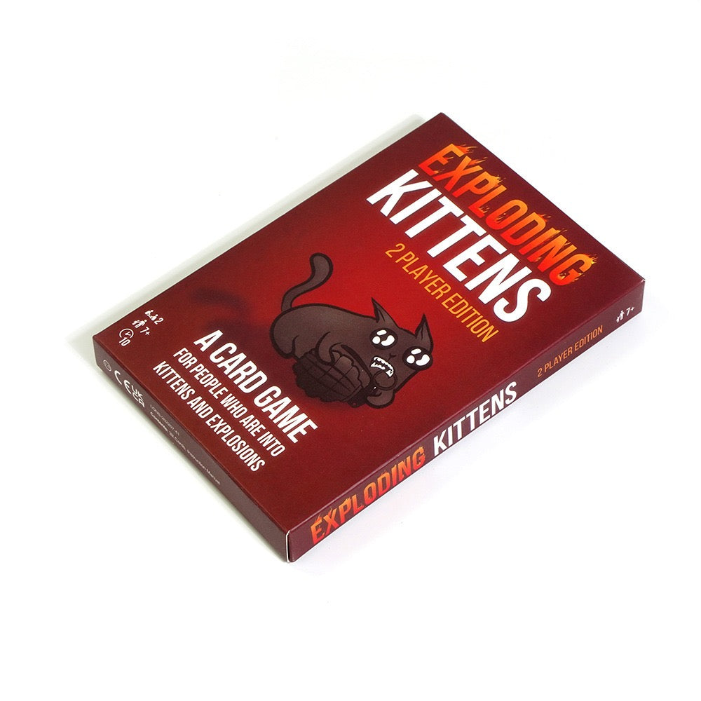 Exploding Kittens: 2-Player Version – Boardgames and Puzzles