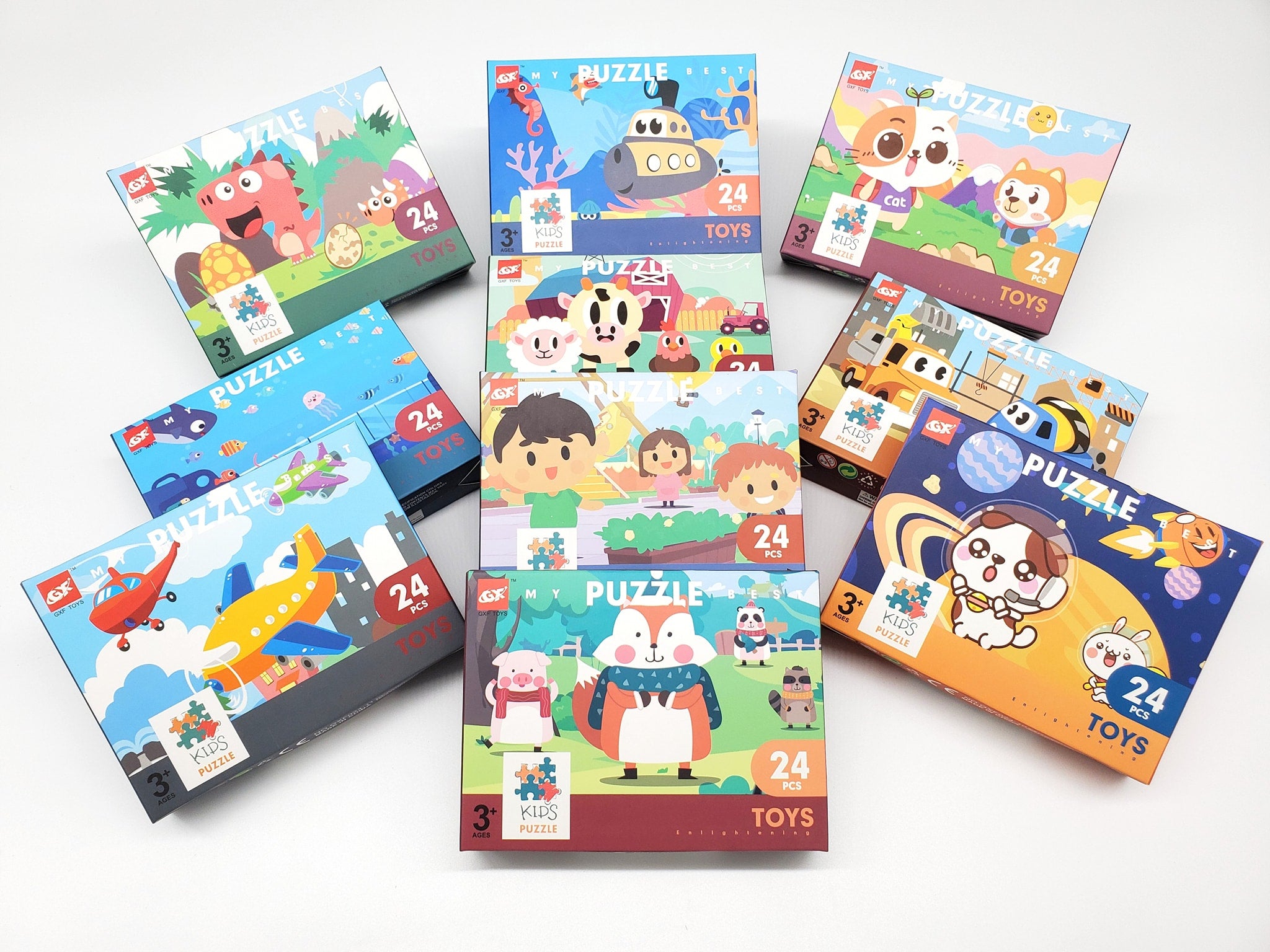 Puzzles for Kid 24pcs – Boardgames and Puzzles