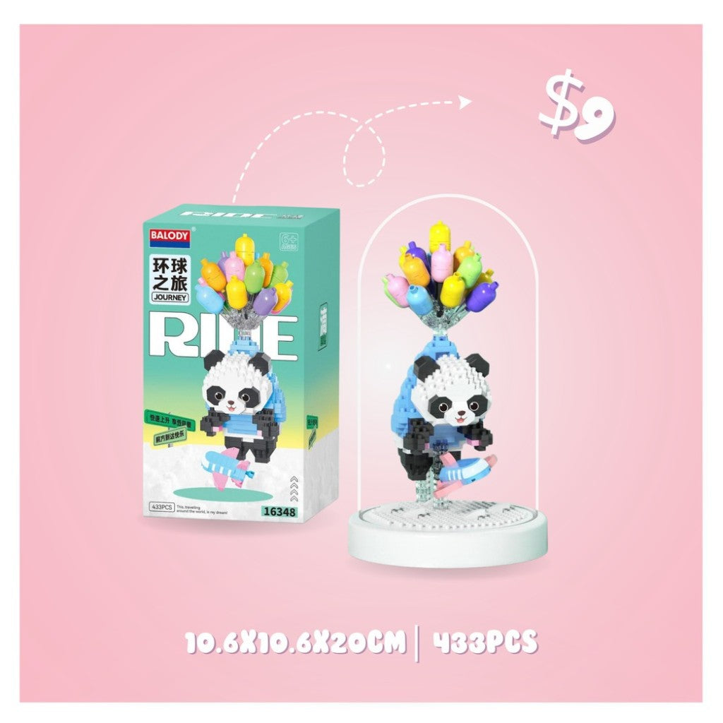 Balody Panda In Dome 433pcs – Boardgames and Puzzles