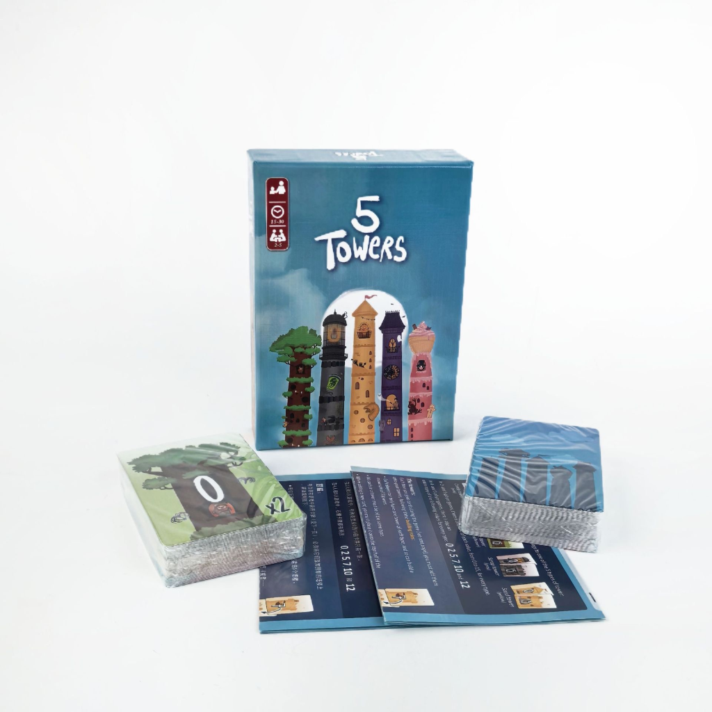 5 Towers – Boardgames and Puzzles