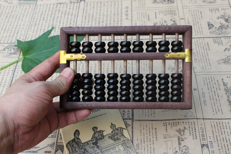 Abacus 9 Columns Black Beads – Boardgames and Puzzles