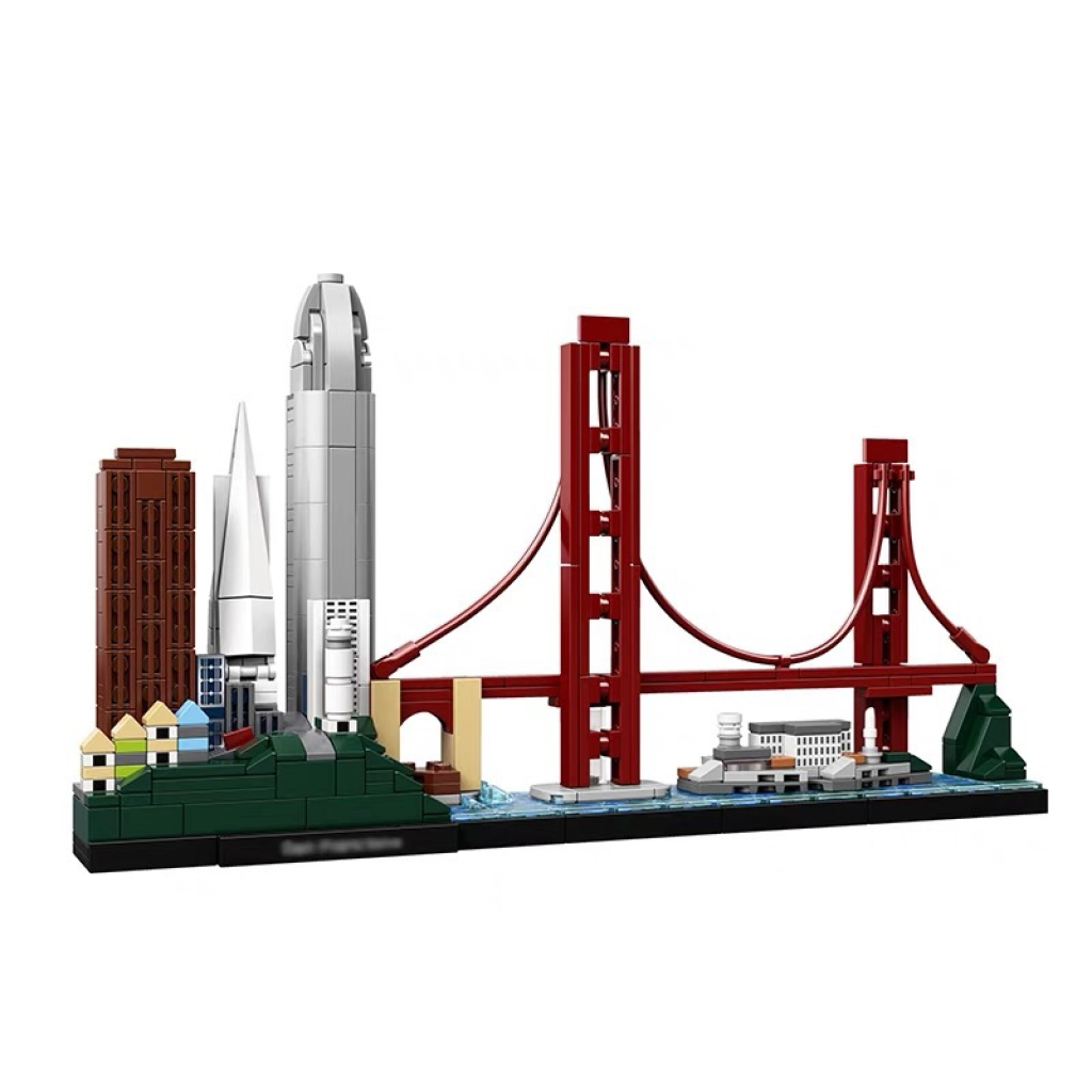 Architecture Skyline Collection Building Block 595pcs – Boardgames and ...