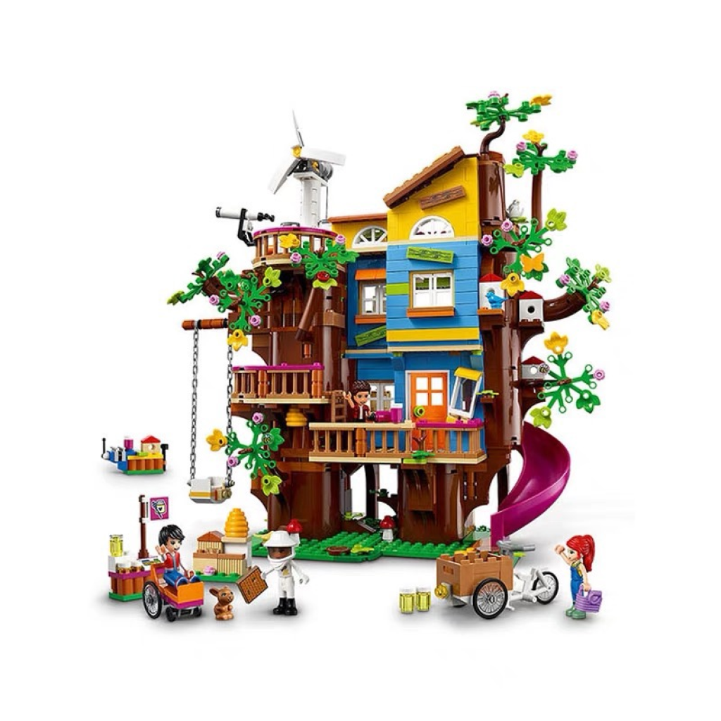 Friendship Tree House Building Blocks 1133pcs – Boardgames and Puzzles