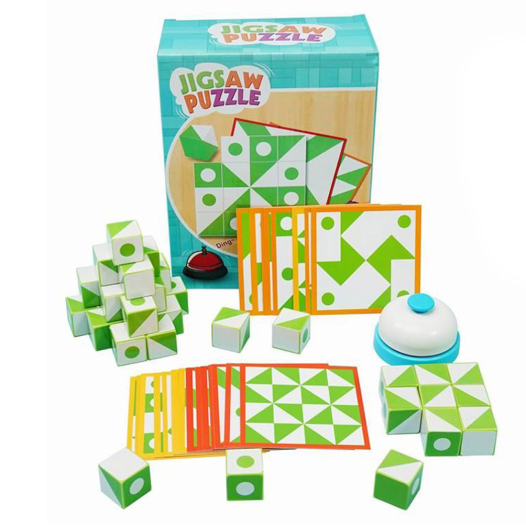 Geometric Jigsaw Puzzles Wooden Pieces – Boardgames and Puzzles