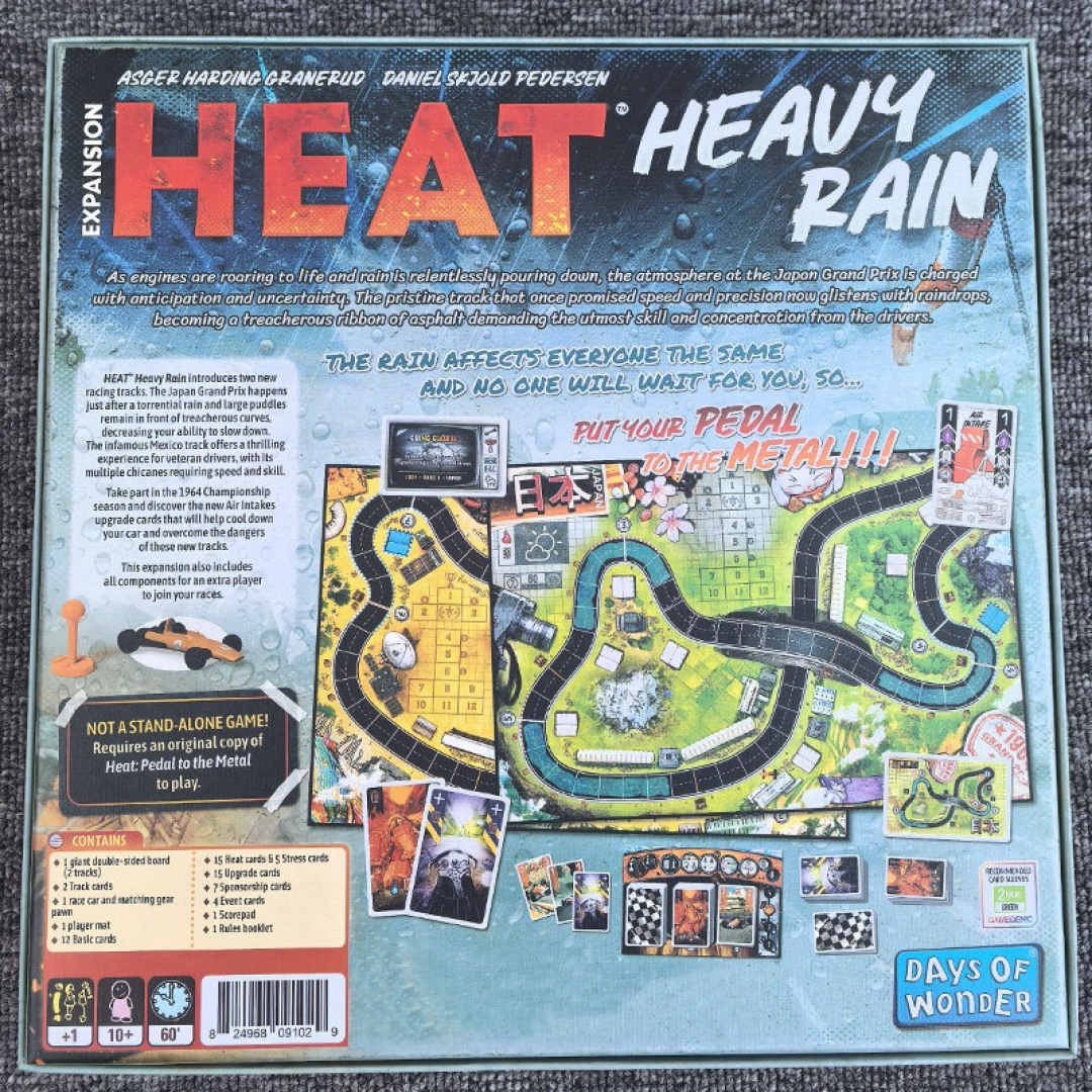 HEAT Heavy Rain – Boardgames and Puzzles