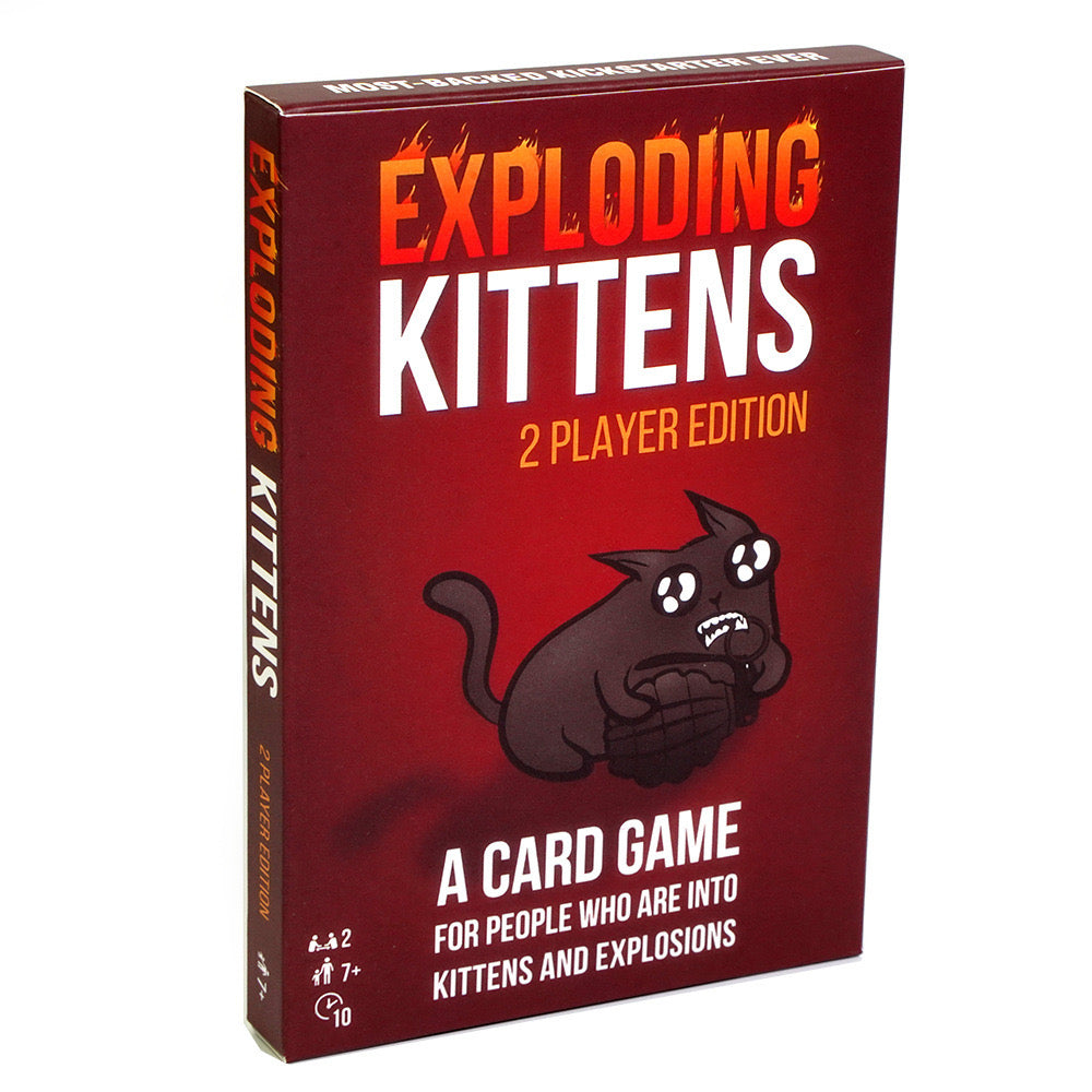 Exploding Kittens: 2-Player Version – Boardgames and Puzzles