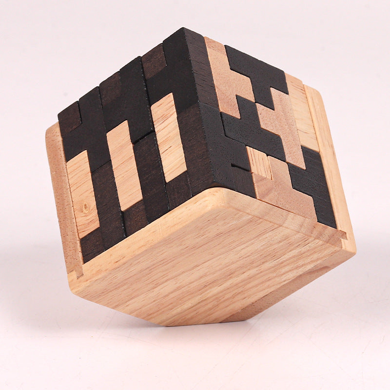 3D Wood Puzzle Cube – Boardgames and Puzzles