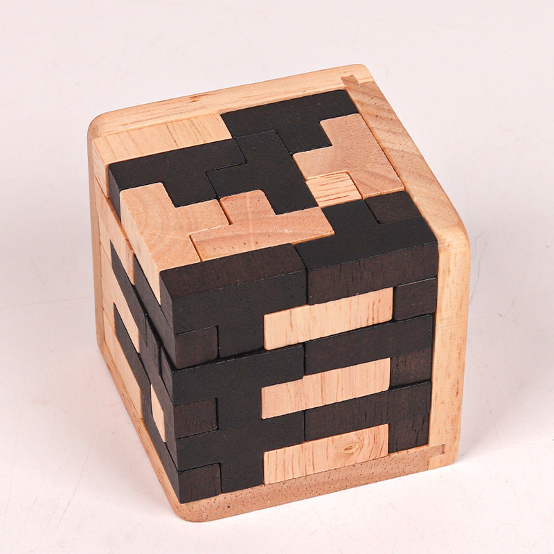 3D Wood Puzzle Cube – Boardgames and Puzzles