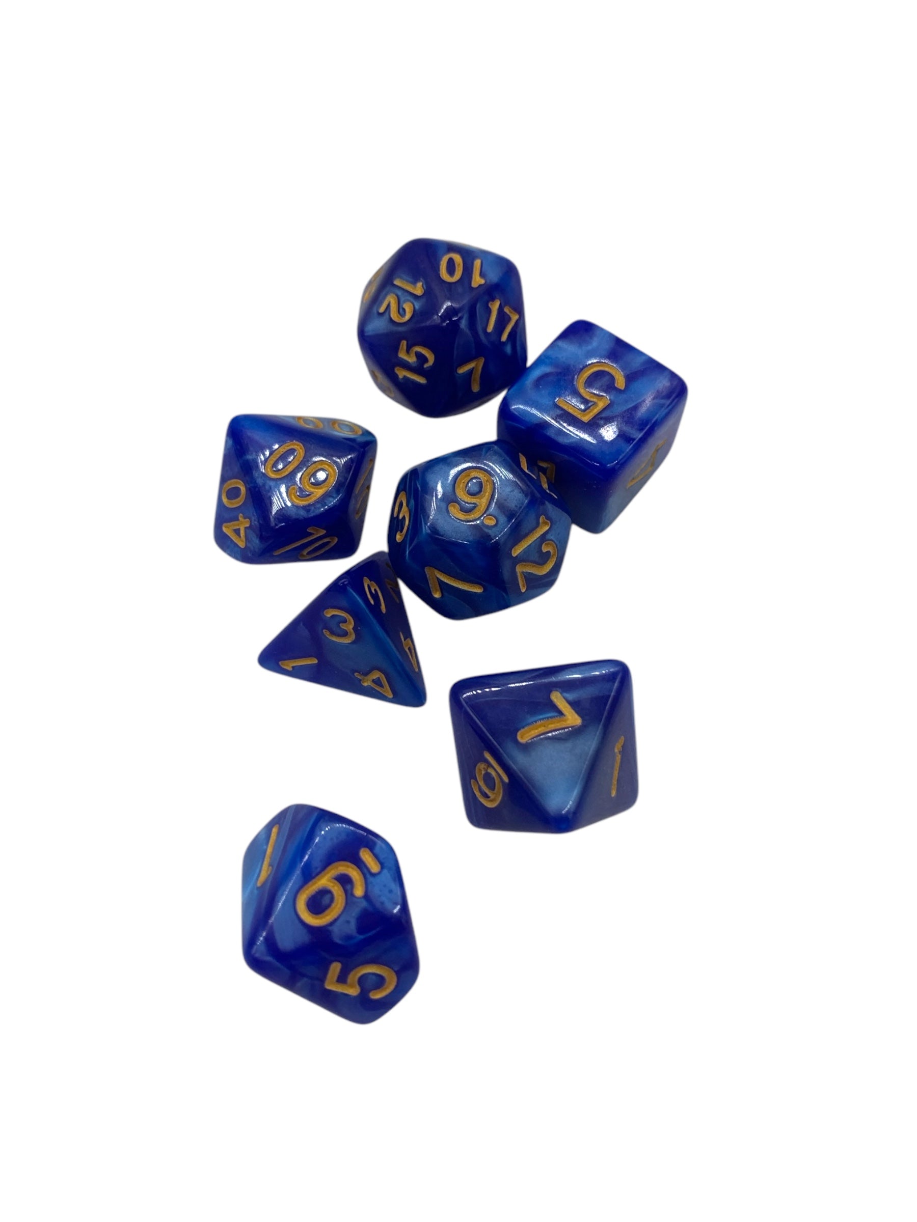 Dice (Blue Color) – Boardgames and Puzzles