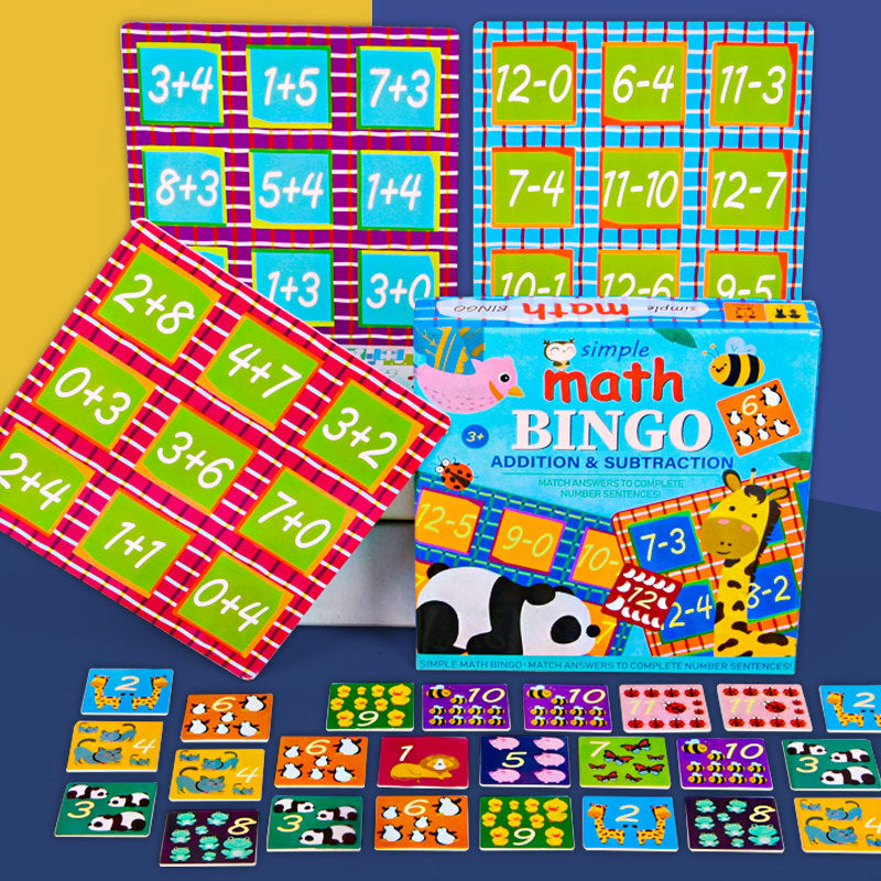 Math Bingo Game – Boardgames and Puzzles