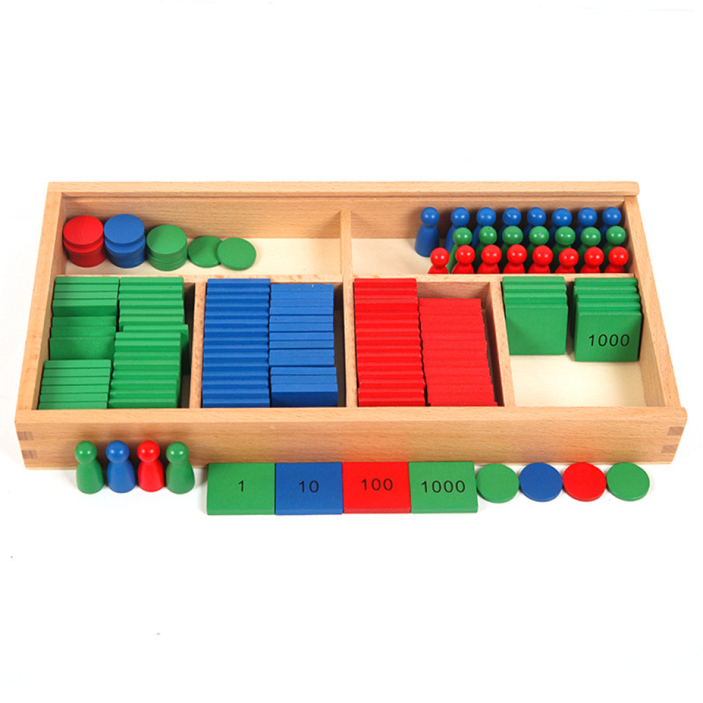 Montessori Materials Stamp Game – Boardgames and Puzzles