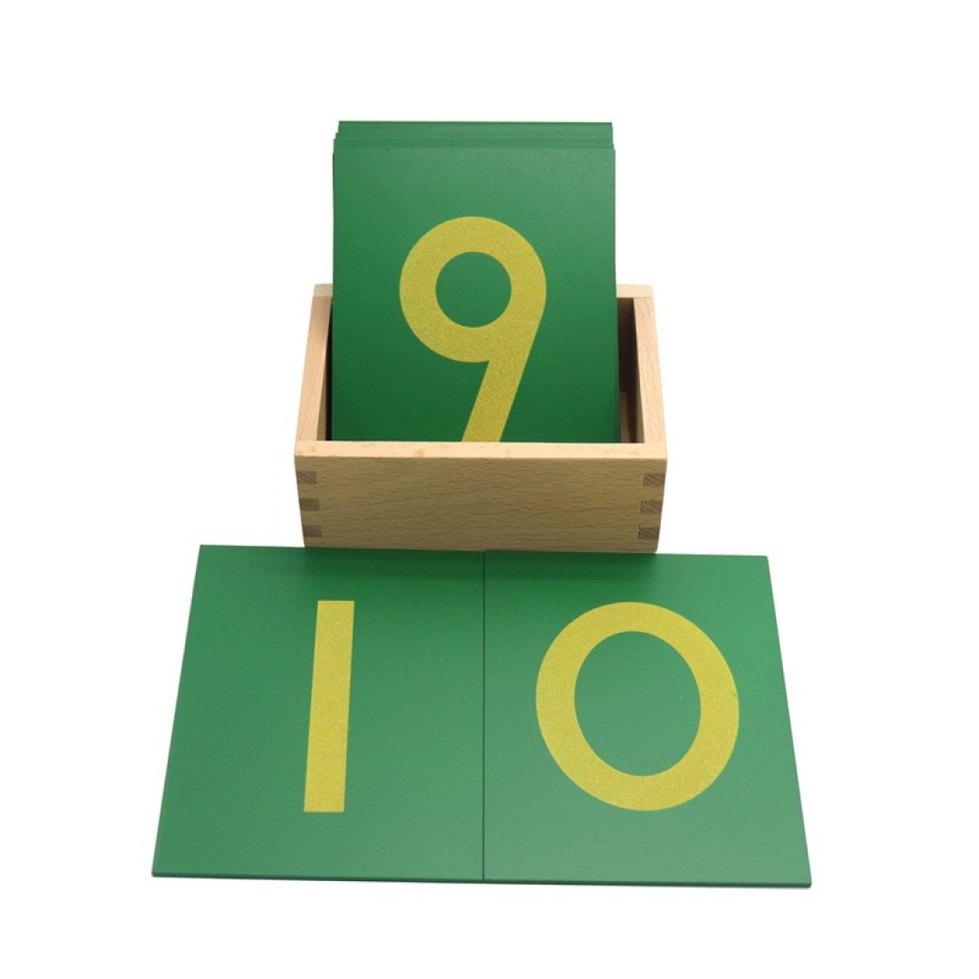 Montessori Sandpaper Numbers Tracing Cards – Boardgames and Puzzles