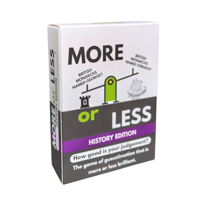 More or Less – Boardgames and Puzzles