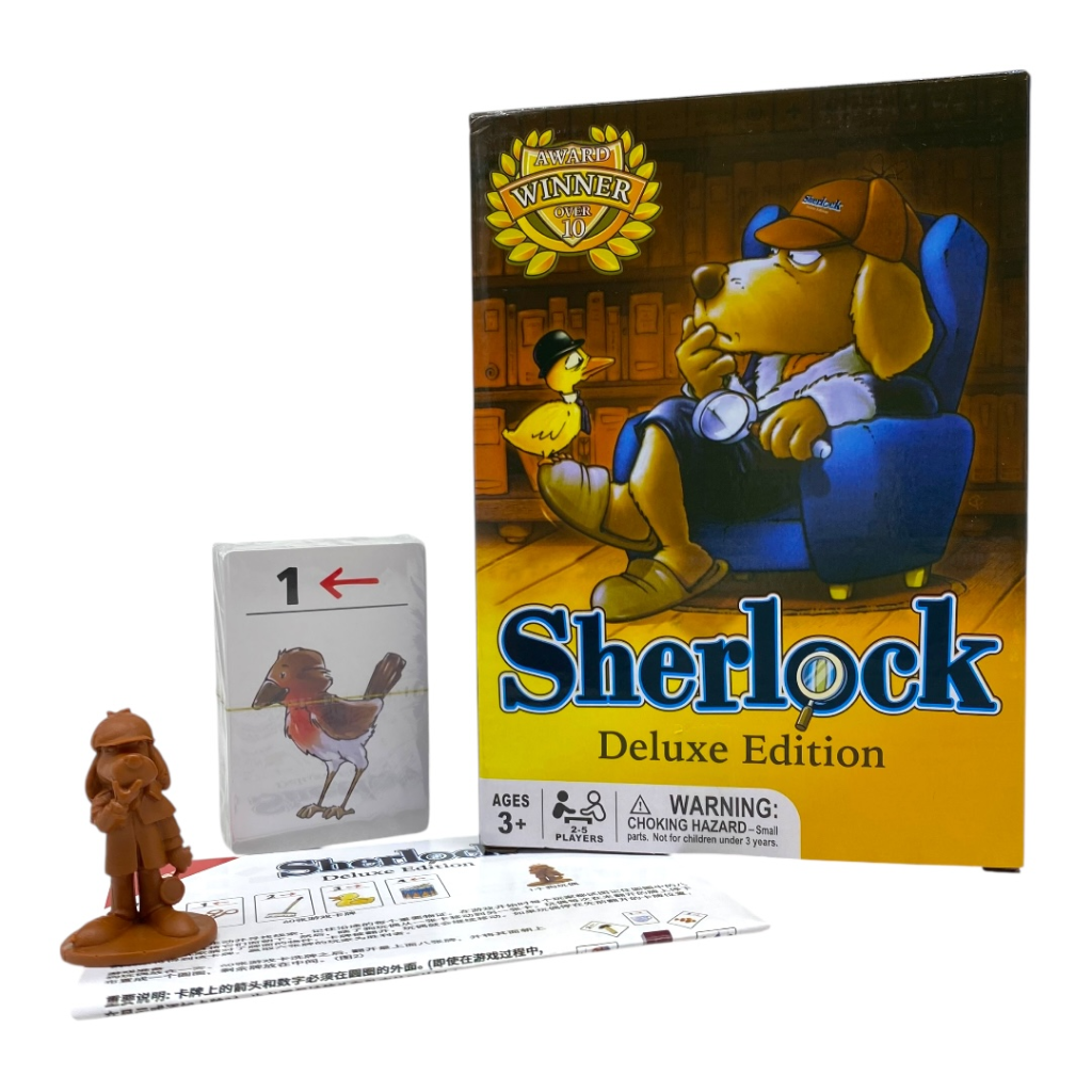 Sherlock Deluxe Edition – Boardgames and Puzzles