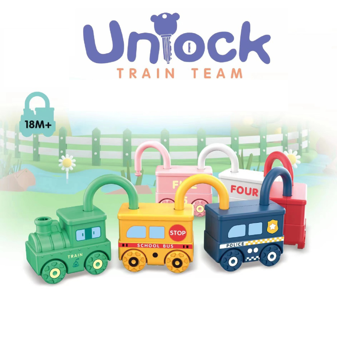 Unlock Train Team by Kaisijia Toys – Boardgames and Puzzles