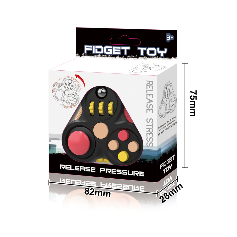 Fidget Spinner with 11 buttons – Boardgames and Puzzles