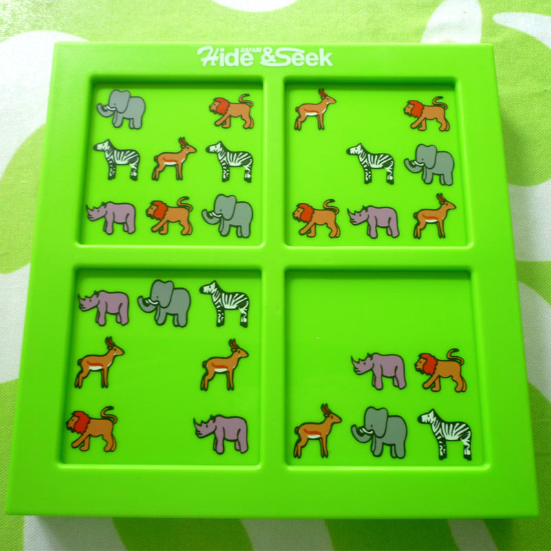 Hide and Seek Animal Theme – Boardgames and Puzzles