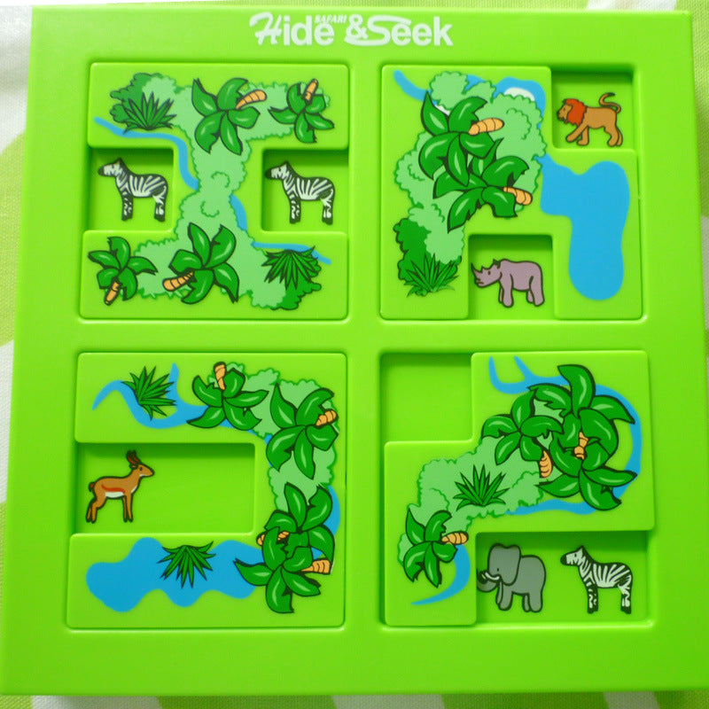 Hide and Seek Animal Theme – Boardgames and Puzzles