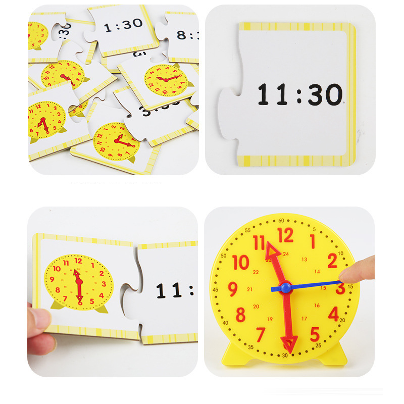 Digital Clock Time learning – Boardgames and Puzzles
