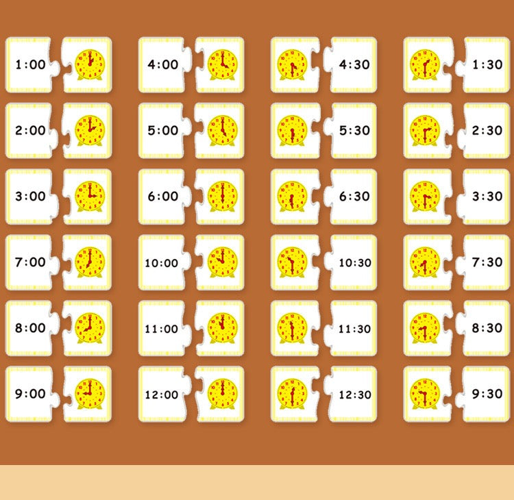 Digital Clock Time learning – Boardgames and Puzzles