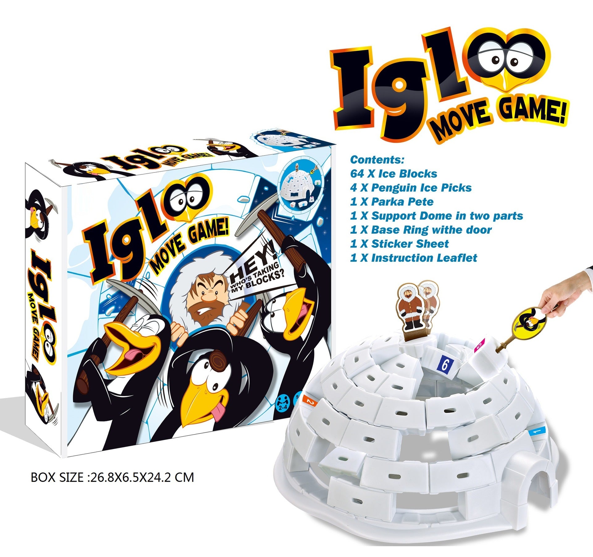 Igloo Move Game – Boardgames and Puzzles