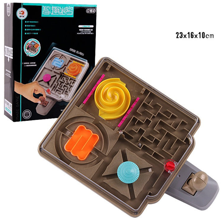Maze Game with Handle Control – Boardgames and Puzzles