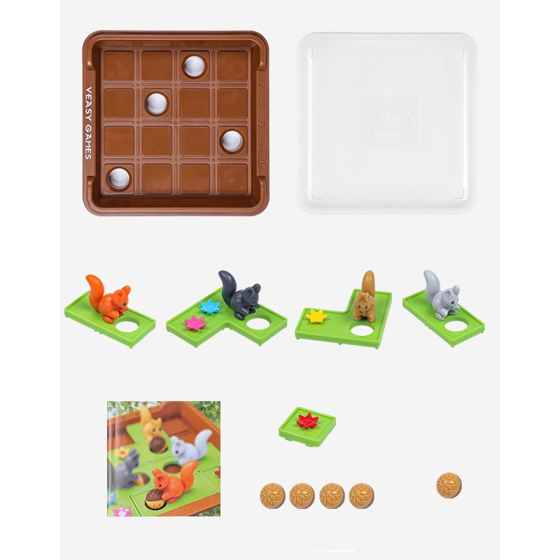 Smart Squirrel – Boardgames and Puzzles