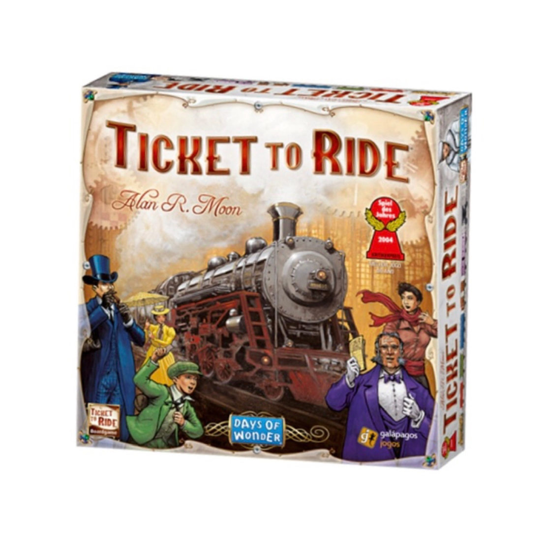 Ticket to Ride USA Map – Boardgames and Puzzles