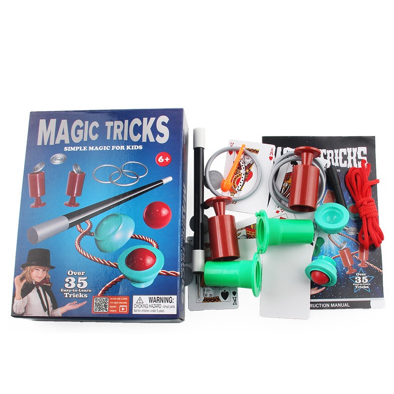 Magic Tricks Set for Kids Over 35 Easy Tricks for Kids – Boardgames and ...